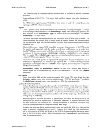 Wimlib imagex-capture | PDF