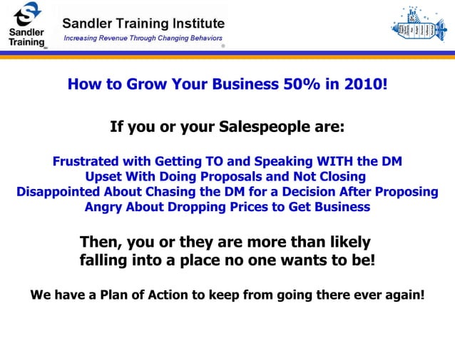 Wimp Junction Presentation For Sandler Sales Training | PPT