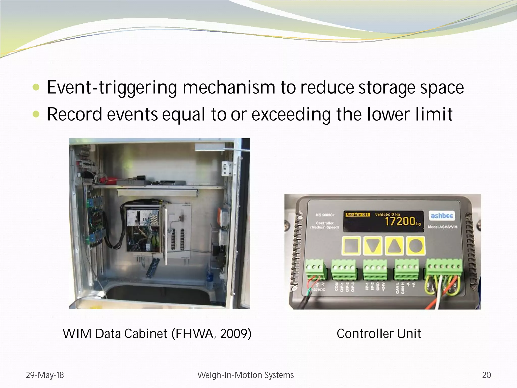 Weigh-in-Motion (WIM) Systems | PDF