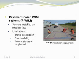 Weigh-in-Motion (WIM) Systems | PDF