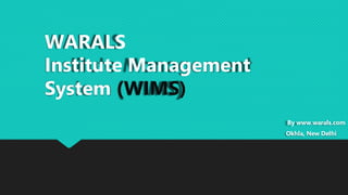 Wims feature details | PPT