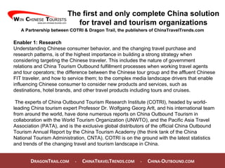 How to win Chinese Tourists | PPT | Travel Preparation and Advice | Travel