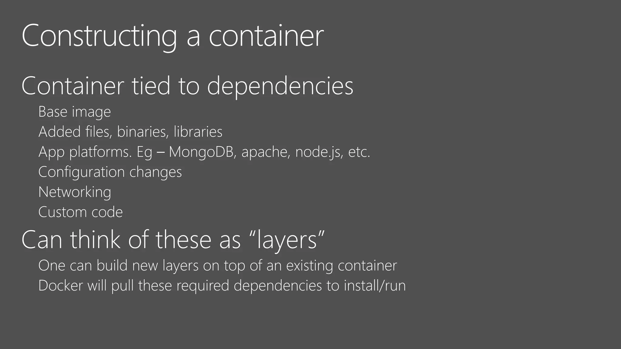 Introduction To Microsoft Windows Containers | PPT