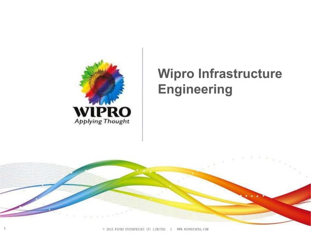 Wipro Infrastructure Engineering Company Presentation - July, 2015 | PDF