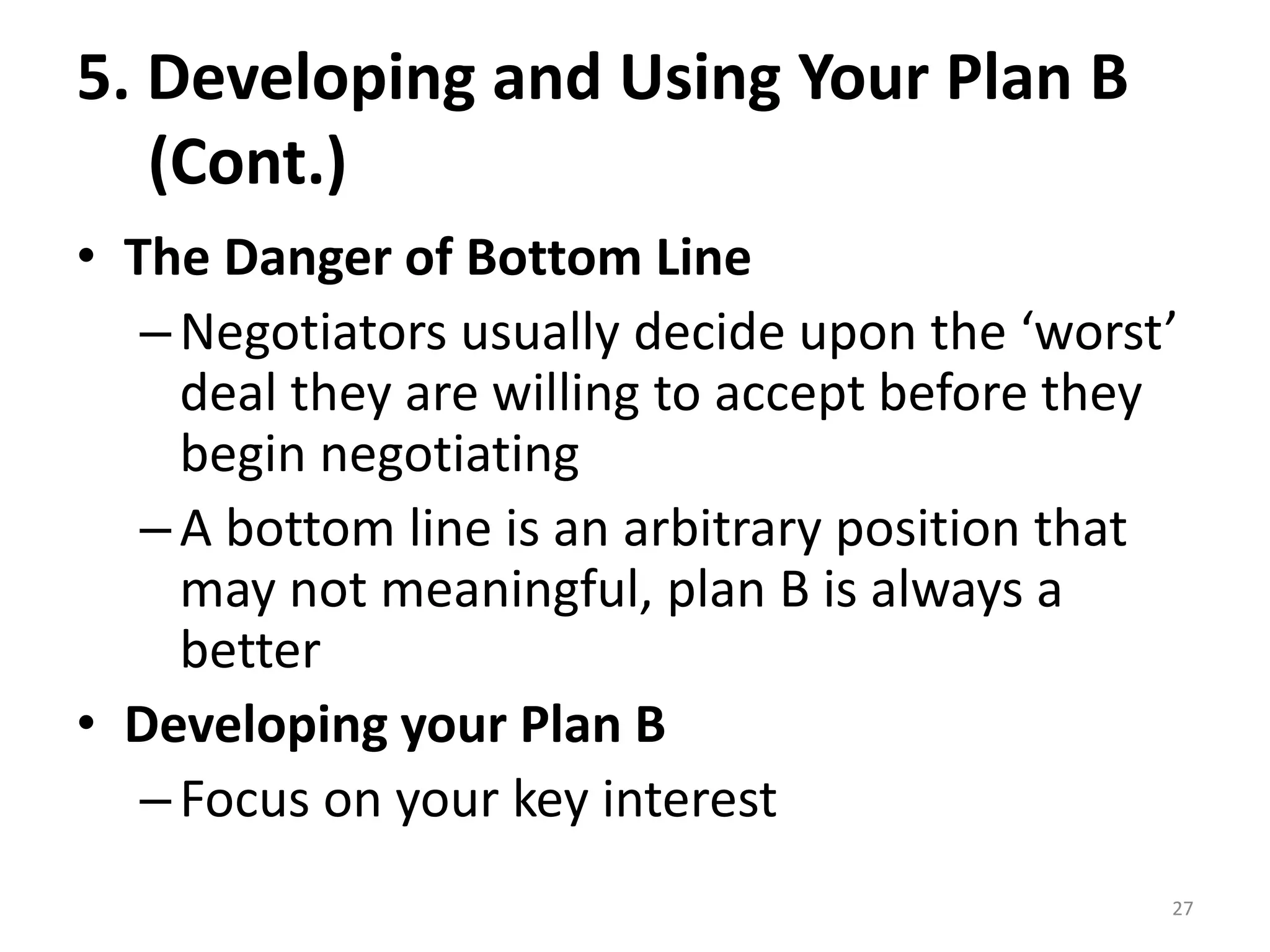 Win Win Negotiation Training | PPTX