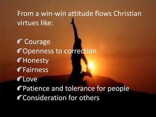 Win win attitude | PPTX