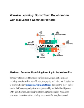 Win-Win Learning_ Boost Team Collaboration with MaxLearn’s Gamified ...
