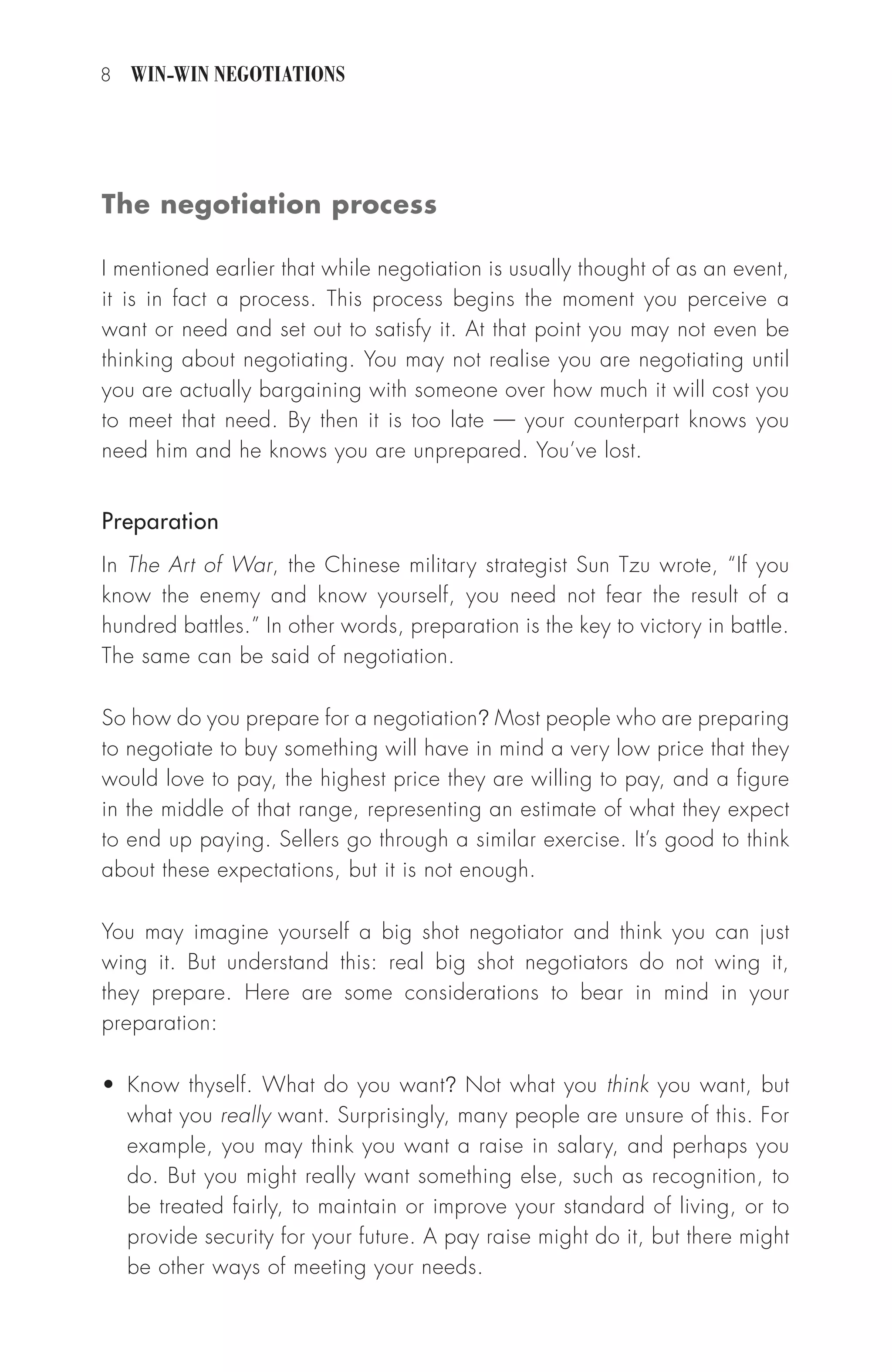 Win win negotiations training texbook | PDF