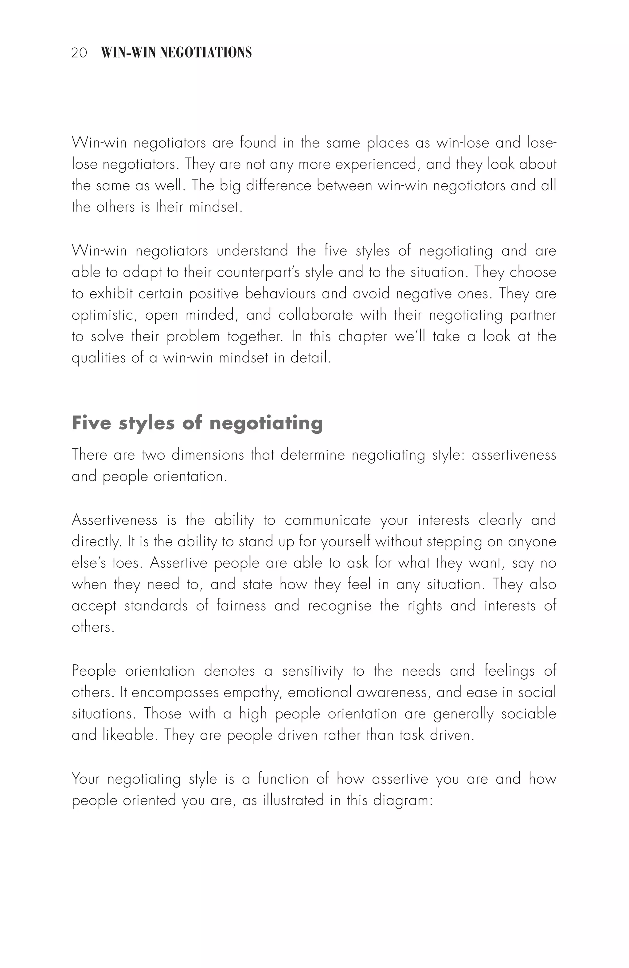 Win win negotiations training texbook | PDF