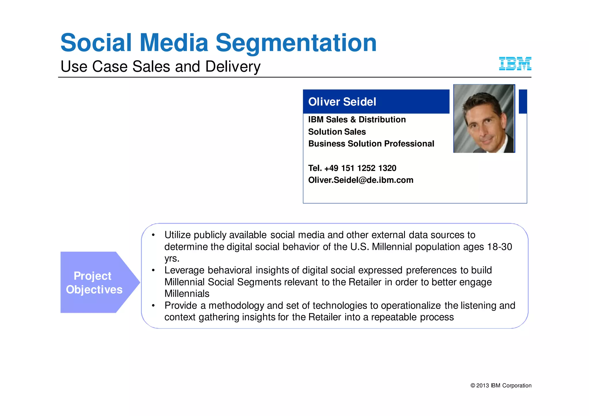 Retail social media segmentation | PDF