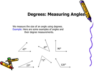 Angles | PPT | Geography | Science
