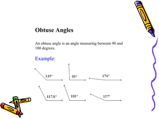 Angles | PPT | Geography | Science