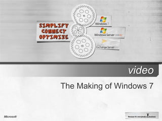 Windows 7 Optimized Desktop | PPTX