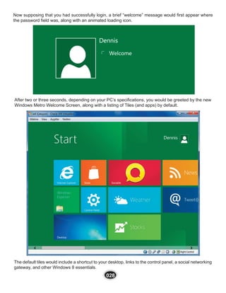 An Introduction to Windows 8 | PDF | Internet for Beginners | Internet