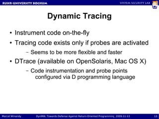 Dynamic Integrity Measurement and Attestation: Towards Defense Against ...