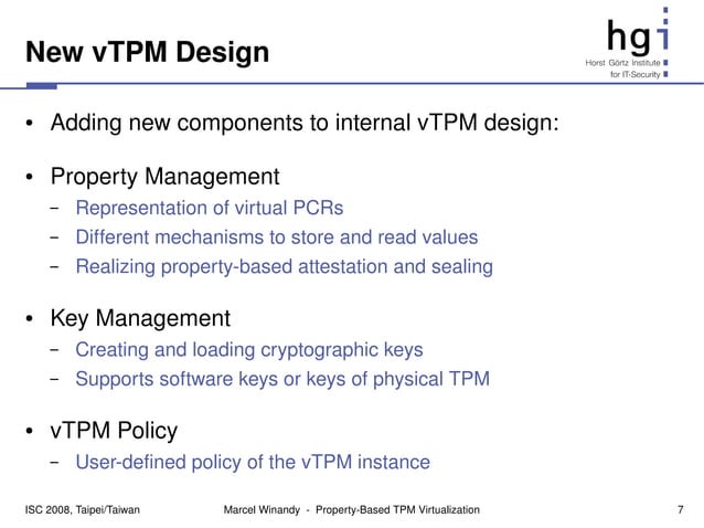 Property-Based TPM Virtualization | PPT