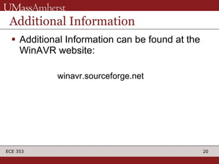 Win avr presentation_2006 | PPT