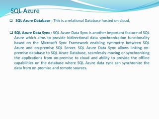 Windows Azure Overview | PPT