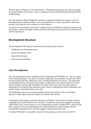 Explaining the WinBuilder framework | PDF | Shareware and Freeware ...