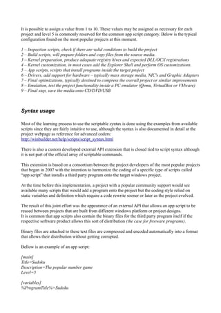 Explaining the WinBuilder framework | PDF | Shareware and Freeware ...