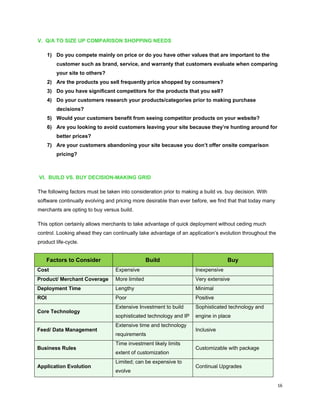 Comparison Shopping is a Way of Life | PDF
