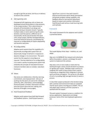 Adaptive Work Systems: A Perspective on the Evolution of Socio ...