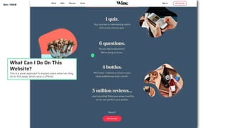 Winc’s ‘Join A Wine Club’ Through an Interactive Online Quiz funnel | PPT