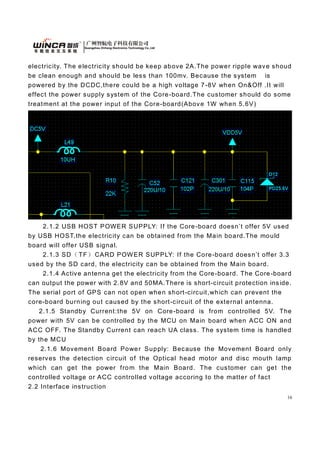 Wince CE board layout with components diagram | PDF