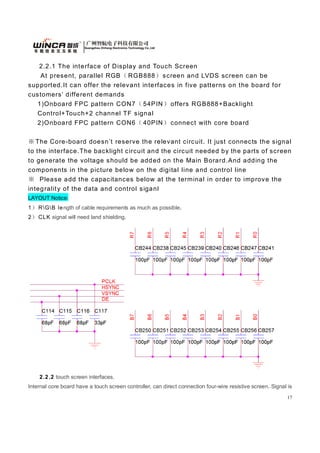 Wince CE board layout with components diagram | PDF
