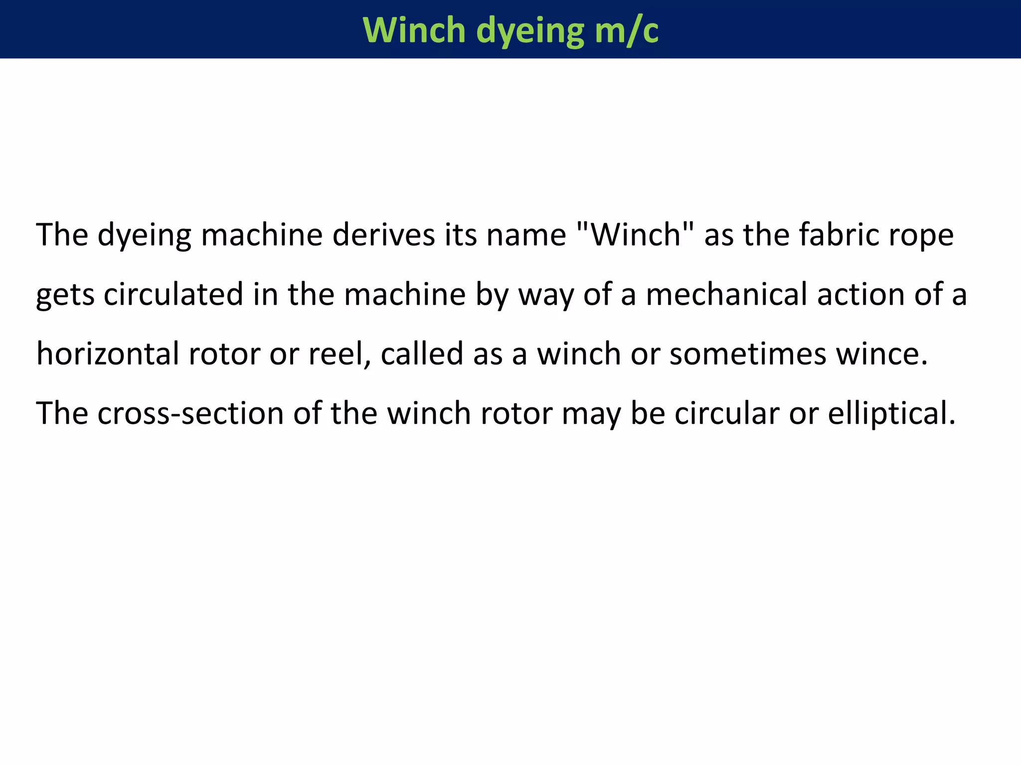 Winch machine | PPTX