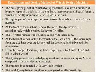 Winch Dyeing Machine | PPT
