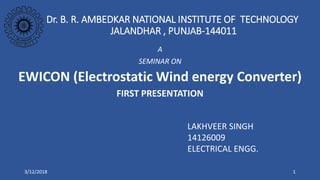 EWINCON PRESENTATION LATEST SEMINAR TOPICS ELECTRICAL | PPTX