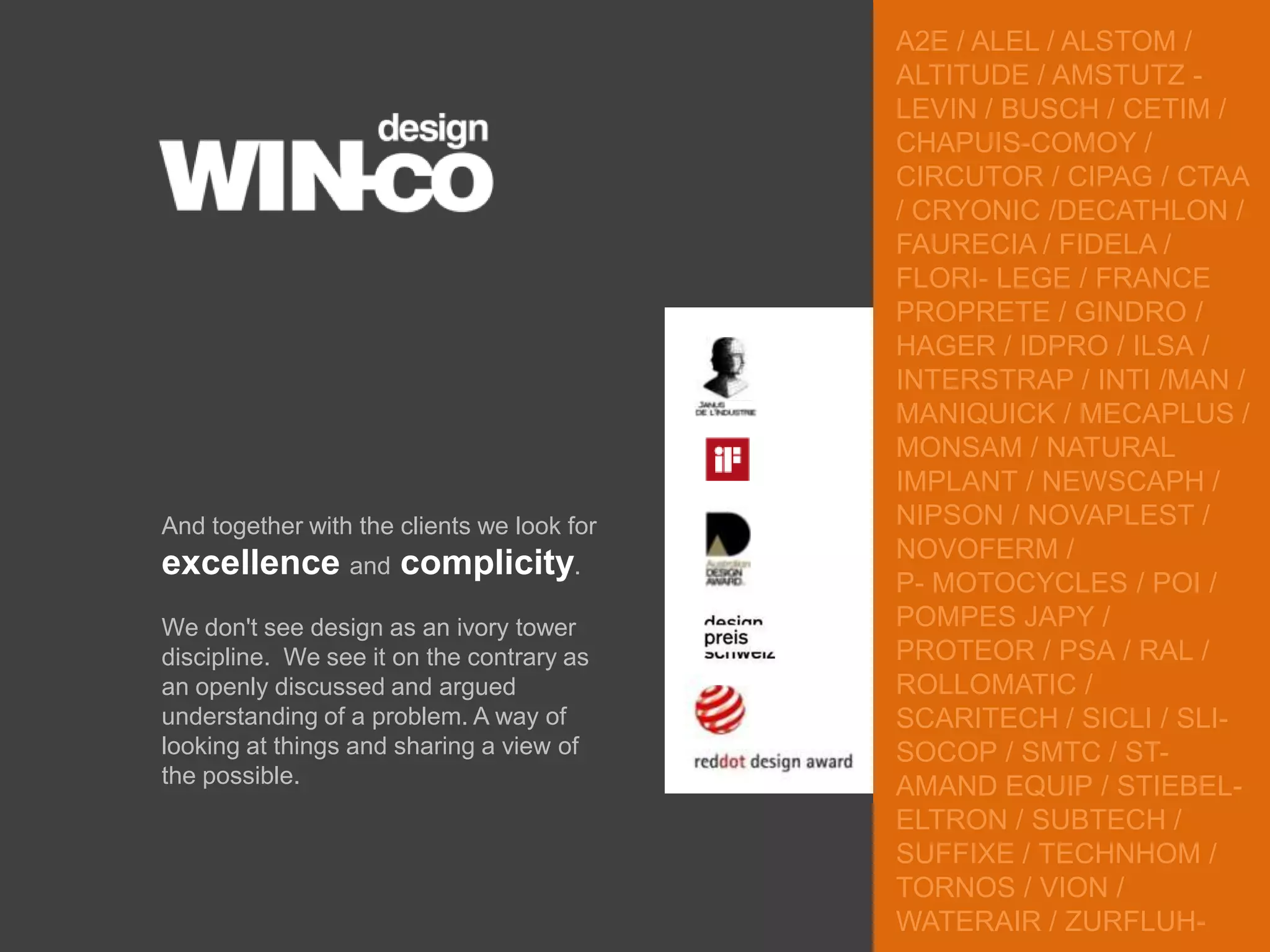 Winco why | PPT