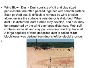 Wind.agent- Geomorhology Chapter | PPT