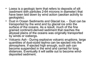 Wind.agent- Geomorhology Chapter | PPT