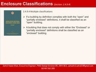 wind load analysis according to BNBC 2020 | PDF
