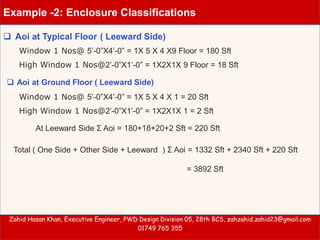 wind load analysis according to BNBC 2020 | PDF