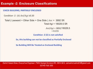 wind load analysis according to BNBC 2020 | PDF