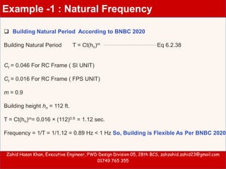 wind load analysis according to BNBC 2020 | PDF