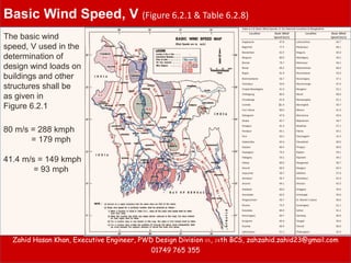 wind load analysis according to BNBC 2020 | PDF