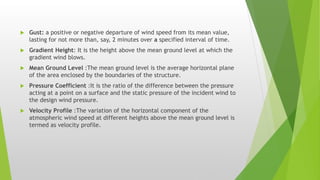 variation of wind load with height & aspect ratio | PPTX