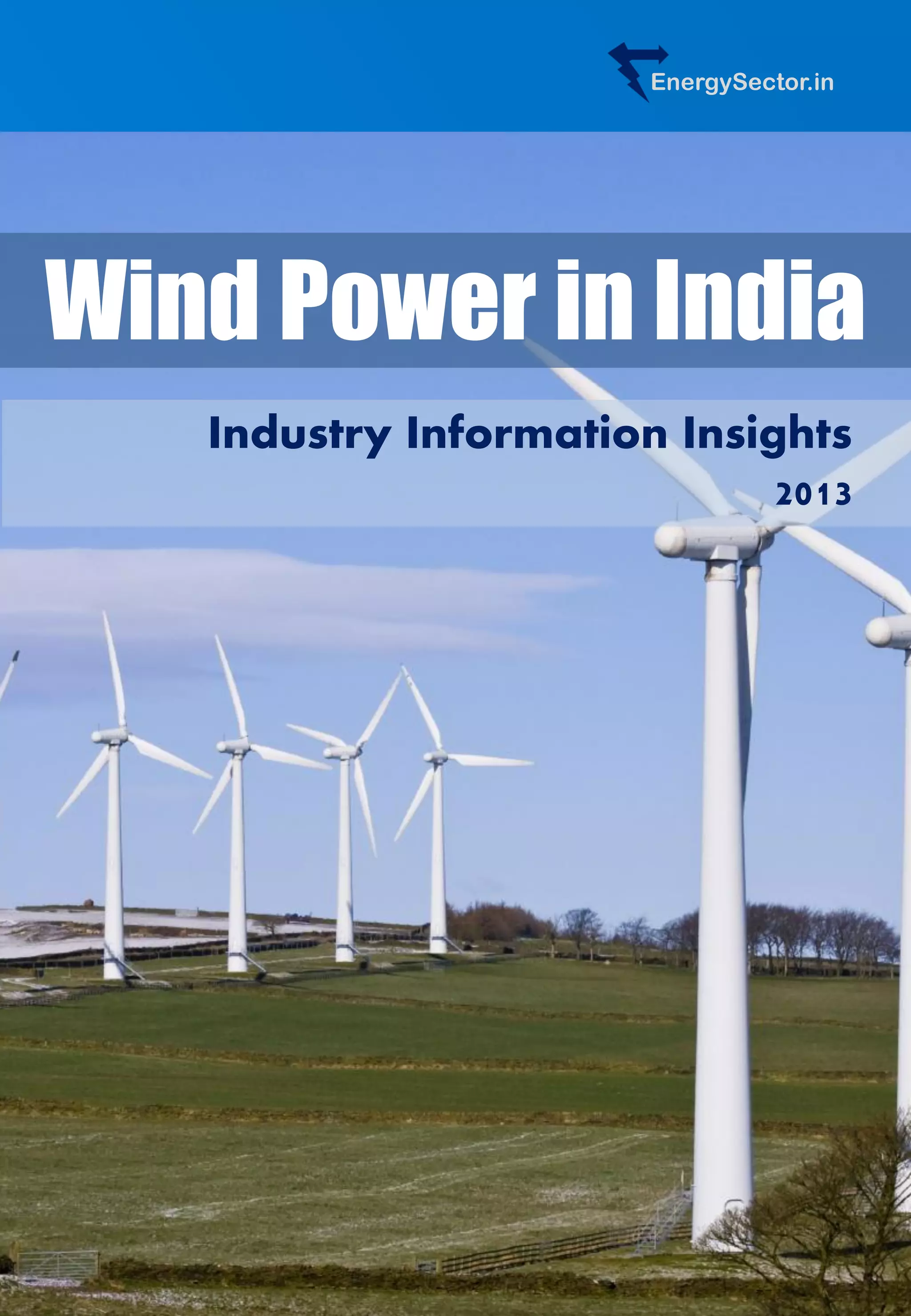 Wind Power in India | PDF