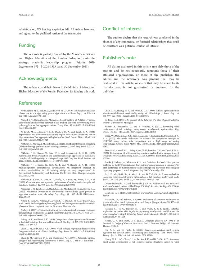 Wind Resistant Structural Optimization Of Irregular Tall Building Using Cfd And Improved Genetic