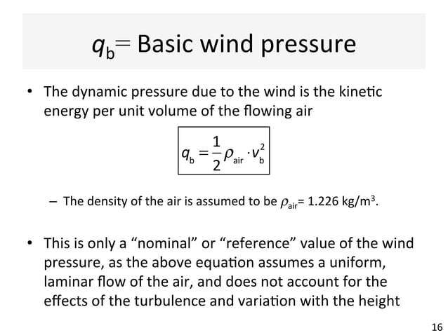 Wind Actions According To EC1 | PDF | Physics | Science
