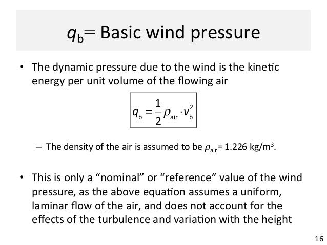 Wind Actions According To EC1