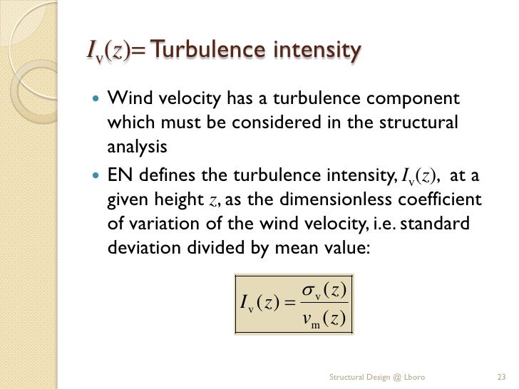 Wind Actions According To EC1
