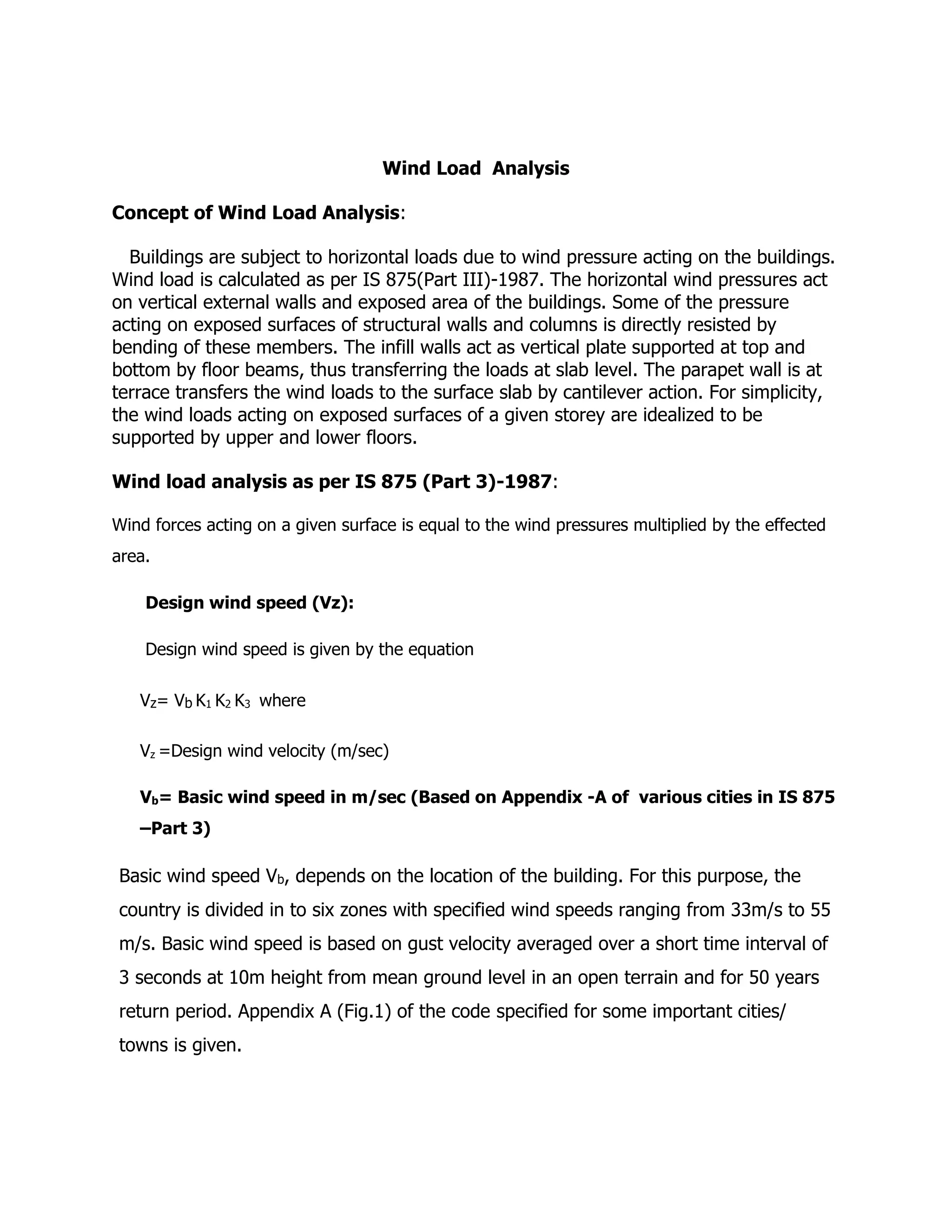 Wind Analysis Of Building Pdf