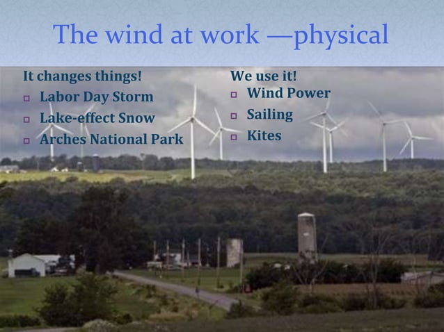Wind and God’s power | PPTX