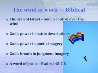 Wind and God’s power | PPTX