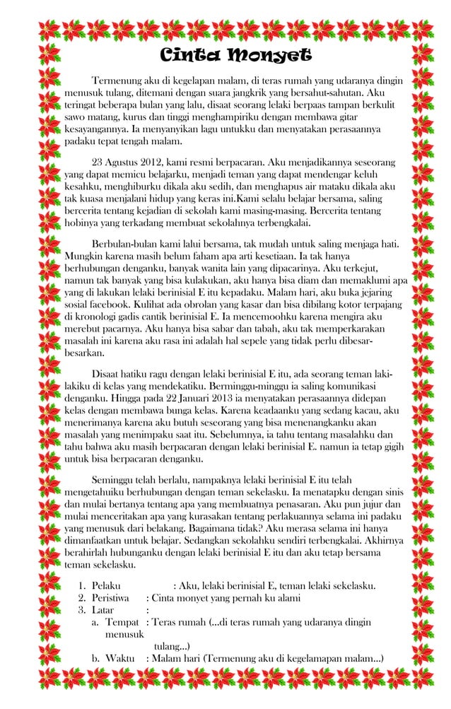 Cerpen Pengalaman Pribadi | DOCX